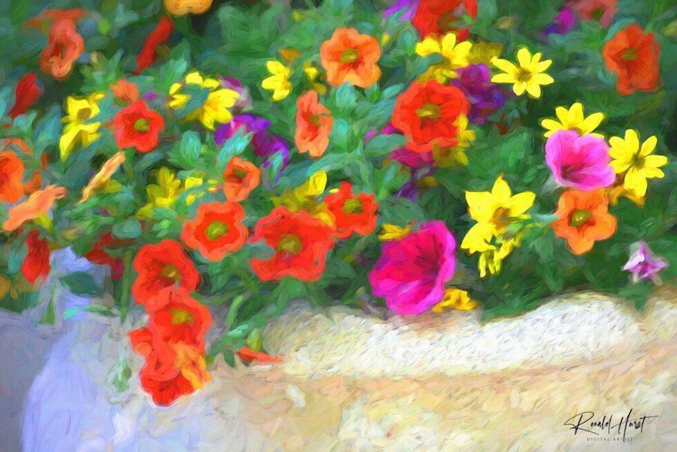 Monet-Spring-Flowers – Ron Hurst